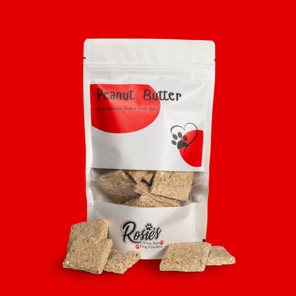 Rosie’s Peanut Butter Dog Crackers – Crunchy, Wholesome, Irresistible ...